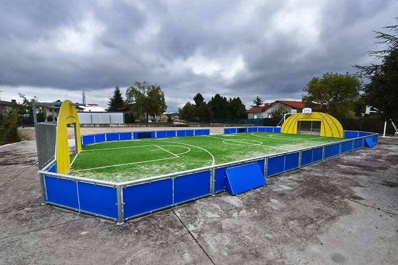 PISTA MULTIDEPORTE MEDIANA | - Industrias Agapito