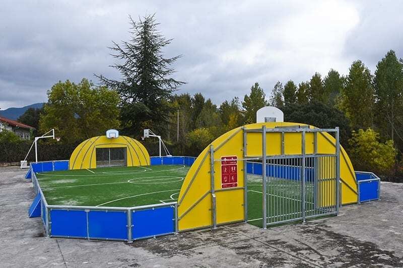 PISTA MULTIDEPORTE MEDIANA | - Industrias Agapito