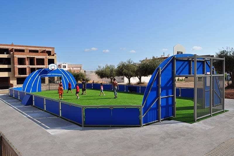 PISTA MULTIDEPORTE PEQUEÑA | - Industrias Agapito