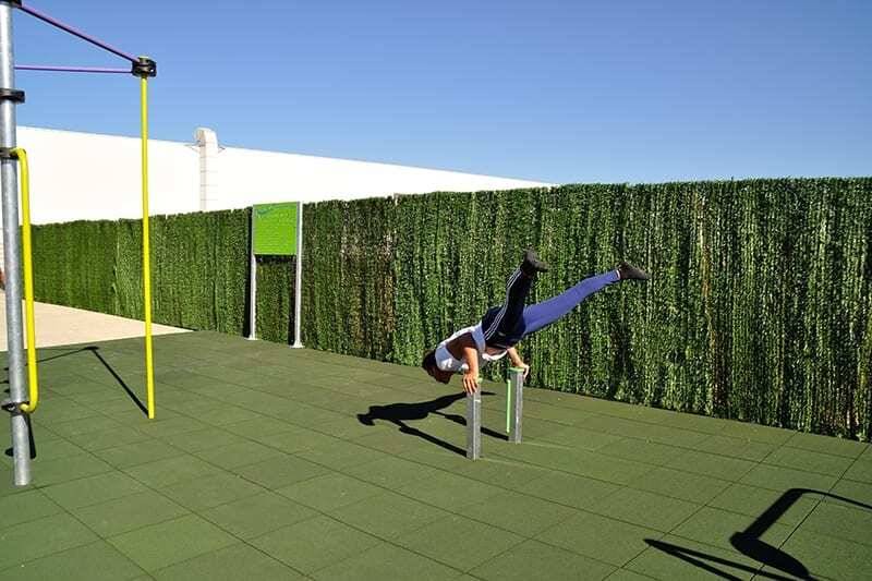 CALISTHENICS HANDSTAND pole | - Industrias Agapito